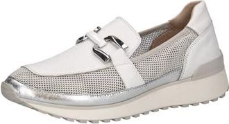 Caprice Femme 9-24501-44 Mocassin, White/Silver, 39 EU