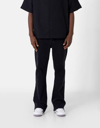 Sixth June Ausgestellte Jeans in Schwarz