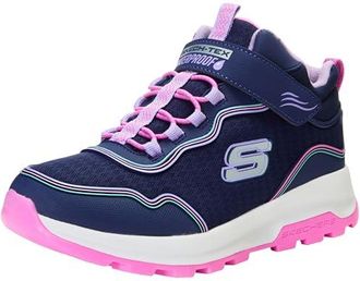 Skechers Girls Storm Blazer Fashion Boot, Bleu marine/multicolore, 12 UK Child