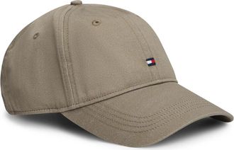 Tommy Hilfiger TH Flag Soft 6 Panel Cap - - Accessories - Herren - Beige - ONE SIZE
