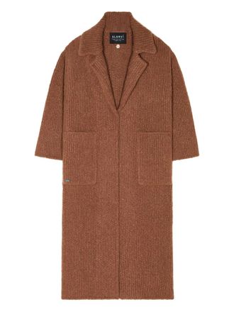 Alanui Gerippter Mantel - Braun
