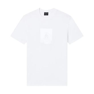 A|X Armani Exchange Homme, Tops, Blanc, Taille: 2XL Casual Chemises