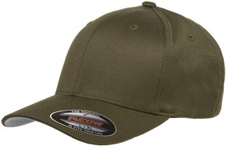 Flexfit Cap Herren aus Wolle fusselfrei, 6277--XS--OLIVE, Gr&uuml;n, 6277--XS--OLIVE X-Small (18 cm-20 cm)