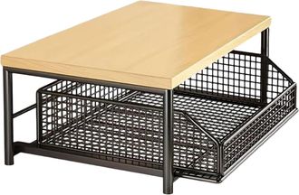 Generico Speisekammerregale, vertikales mit 2 Ebenen, vertikale Lagerregale, f&uuml;r Speisekammer, K&uuml;che, Bad, Garage, Dusche, Bar, Wohnung, Haus, Waschk&uuml;che