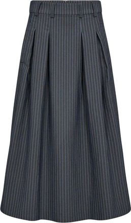 Co'Couture Femme, Jupes, Bleu, Taille: 38 FR Midi Skirts