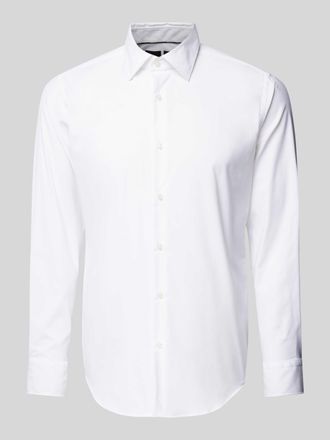 HUGO BOSS Regular Fit Businesshemd mit Stretch-Anteil