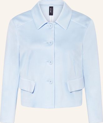 Marc Cain Kastenjacke Aus Jersey blau