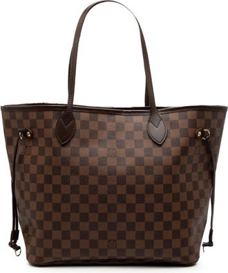 Louis Vuitton 2013 Damier Ebene Neverfull MM tote bag - Braun