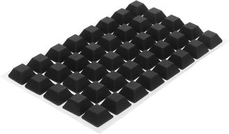 Hemobllo Alipis Selbstklebende Gummipuffer 127X6mm Schwarz rutschfest Ger&auml;uschd&auml;mpfend Sto&szlig;d&auml;mpfend M&ouml;bel und Bodenschutz f&uuml;r St&uuml;hle Tische Schr&auml;nke Universell