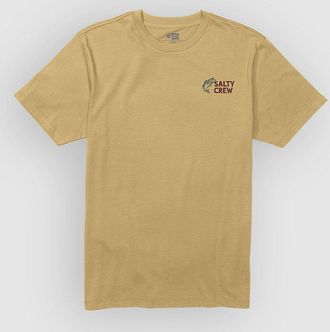Salty Crew Bait Shop T-Shirt mineral yellow