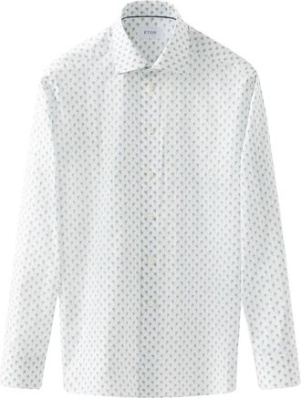 Eton Herren, Shirts, Weiß, 2XLGröße