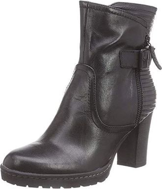 s.Oliver Femme 25338 Bottes à Tige Courte, Noir 001, 36 EU
