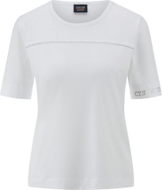 Canyon T-Shirt Rundhals-Ausschnitt Canyon weiss