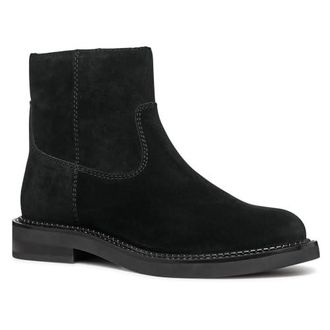Geox Femme D Serilda B Bottes de Cheville, Noir, 37 EU
