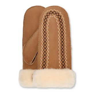 UGG Atherson Bestickt - - Accessories - Damen - Braun - L/XL