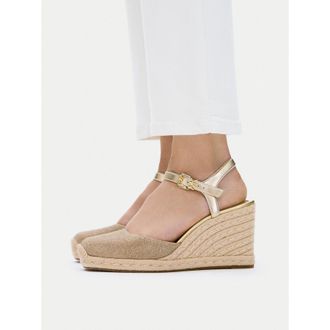 Michael Kors Espadrilles MICHAEL Michael Kors Kenzie Wedge 40S6KZMS3D Beige