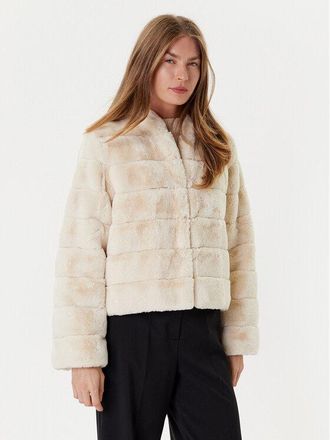 Marella Pelzmantel Emme by Marella Carpazi 2525456011 Creme Regular Fit