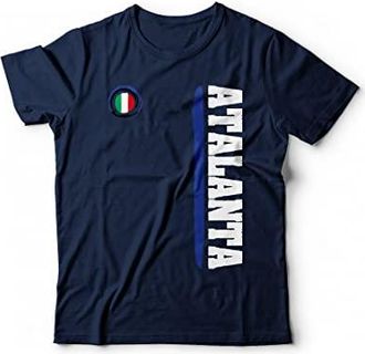 Generico T-shirt Atalanta Plusieurs couleurs Sport Football Tifosi Ultras la Dea, bleu, XL