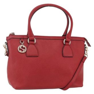 Gucci Sac &agrave; main vintage Pre-owned - Femme - Pre-owned - Rouge - Taille: ONE Size