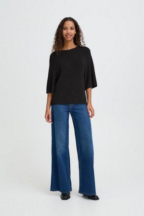 Ichi Strickpullover Kurzarm-Bluse IHCODY