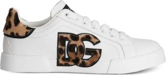 Dolce & Gabbana Femme, Chaussures, Blanc, Taille: 37 EU Portofino Light Strobel Baskets