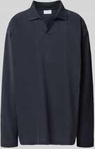 Lindbergh Oversized Poloshirt mit Strukturmuster