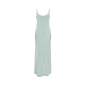 Miu Miu Satin long slip dress Woman 40