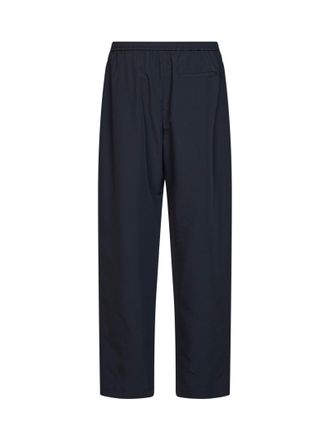 Jil Sander Mens Jogger Trousers Waterproof Recycled Polyester Black