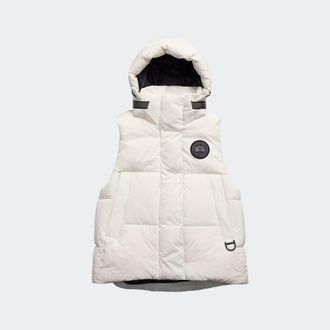 Canada Goose Junction Steppweste - Black Label (Weiblich, Northstar White, S)