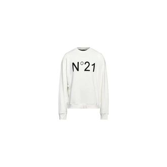 N&deg;21 Felpa E04163291102 - - Sweatshirts & Hoodies - Herren - Wei&szlig; - XL