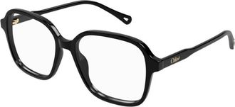 Chlo&eacute; Femme, Accessoires, Noir, Taille: 54 MM Lunettes de vue carr&eacute;es