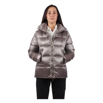 People of Shibuya Graue Nujo Damen Daunenjacke - - Jackets - Damen - Grau - M