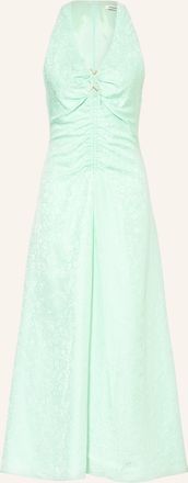 Sandro Sandro Kleid Mit Leinen gruen