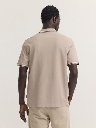 Bugatti Poloshirt Modern Fit Modern Fit Baumwoll-Piqu&eacute; Kurzarm Polokragen