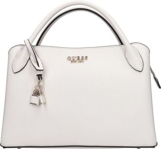 Guess Femme, Sacs, Beige, Taille: ONE Size Bramina Small Satchel
