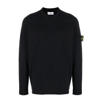 Stone Island Homme, Pulls, Bleu, Taille: XL SweaT-shirt ras du cou