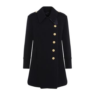 Tom Ford Femme, Manteaux, Bleu, Taille: 36 FR Veste Bleue Luxueuse