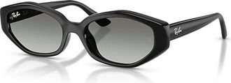 Ray-Ban Rb4473d Sonnenbrillen Schwarz Fassung Grau Glas 56-18