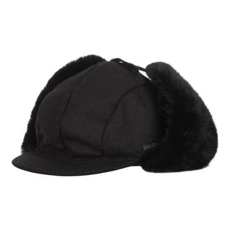 Kangol Woll Flieger M&uuml;tze - - Accessories - Herren - Schwarzk - S