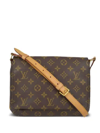 Louis Vuitton sac porté épaule Musette Tango (2001) - Marron