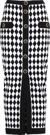 Balmain HOSEN & R&Ouml;CKE - Midi-R&ouml;cke auf YOOX.COM