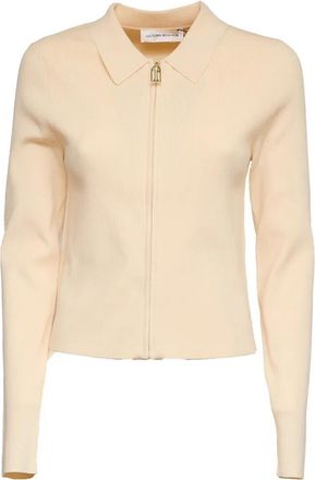 Victoria Beckham Poloshirt - Nude