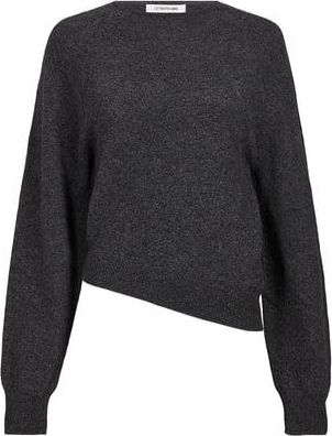 Le 17 Septembre Pull asym&eacute;trique en laine et alpaga