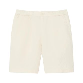 Lacoste Regular Fit Leinenmischung Twill Shorts - - Shorts - Herren - Beige - L
