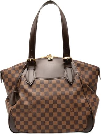 Louis Vuitton sac porté épaule Verona GM (2010) - Marron