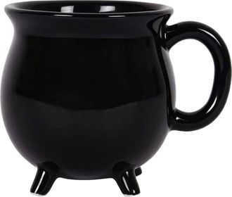 Generic Tassen,, magischer Keramikkessel f&uuml;r Halloween, gotisches Geschirr, Schreibtischdekoration f&uuml;r Herren, Damen, kalte und hei&szlig;e Getr&auml;nke, Tee, Cappuccin