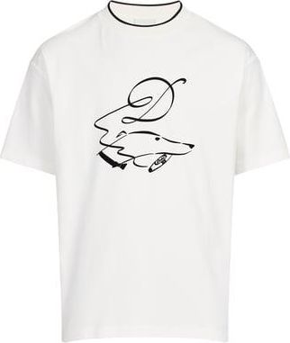 Dr&ocirc;le de Monsieur Tee-shirt en coton