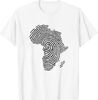 Generic T-Shirt &agrave; Manches Courtes pour Homme avec col Rond et imprim&eacute; Empreintes digitales, t-Shirt Graphique d&eacute;contract&eacute; pour l&eacute;t&eacute; 2026