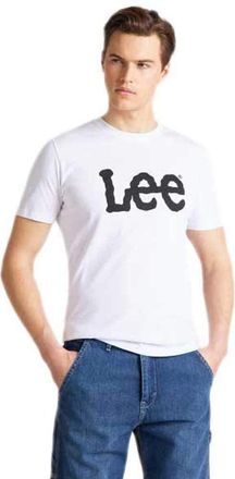 Lee Herren Logo Tee T-Shirt, per Pack Weiß (White 12), X-Large (Herstellergröße: XL)