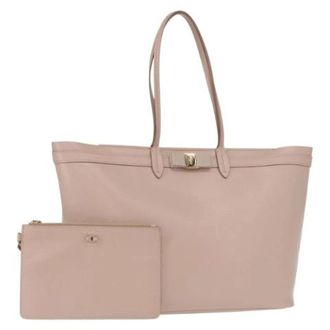 Ferragamo Pre-owned Ledertasche - - Pre-owned - Damen - Beige - ONE SIZE